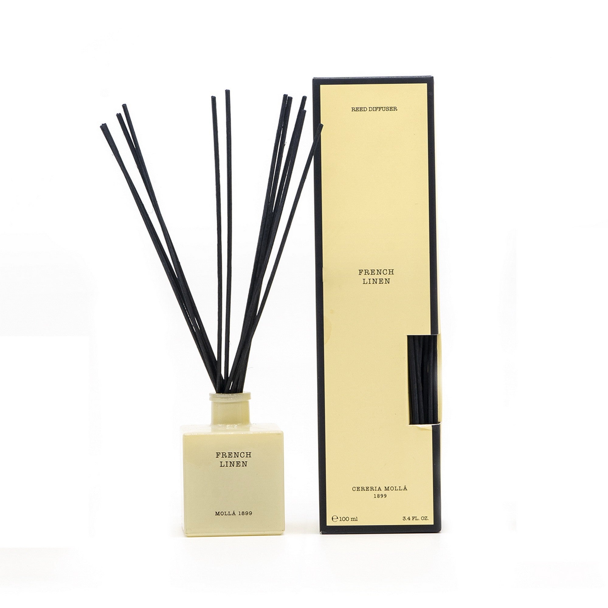 Diffuseur Mikado French Linen 100ml | Cereria Mollá 1899 – CAJMI